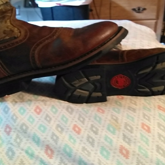 Justin Boots | Shoes | Justin Work Boots Size 75 | Poshmark